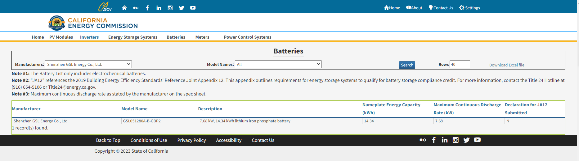 GSL Energy Listed in the Grid Support Battery Inverters and Batteries ...