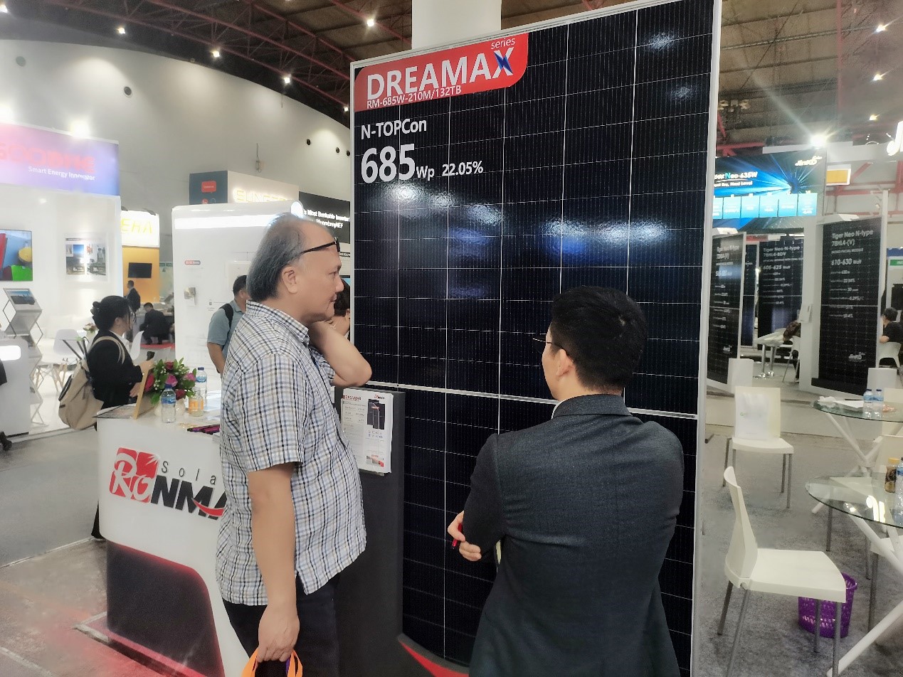 RonmaSolar Showcase its Products in SolarTech Indonesia 2023