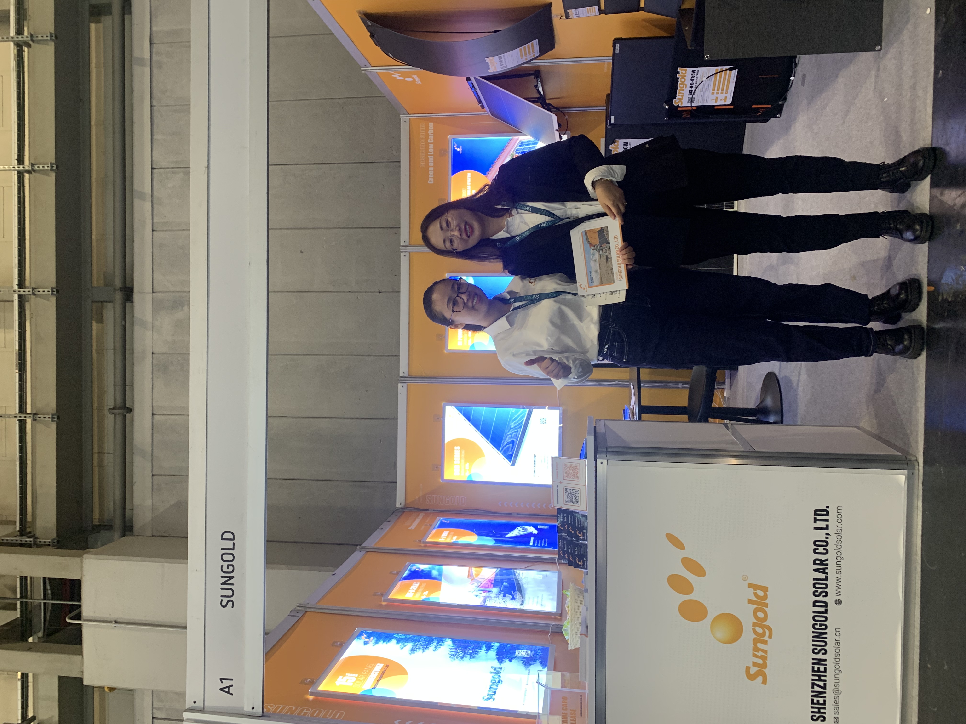 Sungold Unveils the Future of Sustainable Solar Solutions at Solar & Storage Live 2023