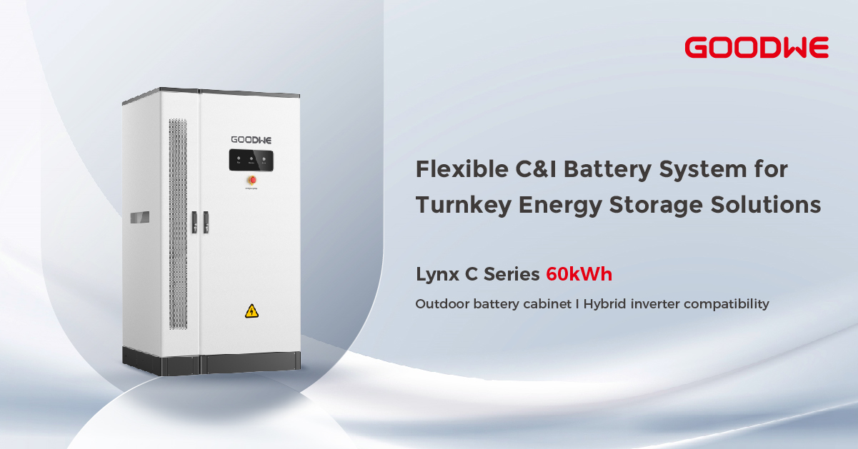GoodWe Launches C&I Battery System Lynx C 60kWh
