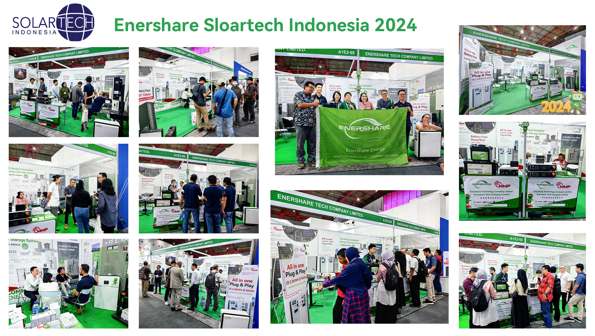 Enershare Exhibits Advanced Products at Solartech 2024