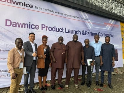 Dawnice Expands into Nigerian Market with Successful Energy Storage ...